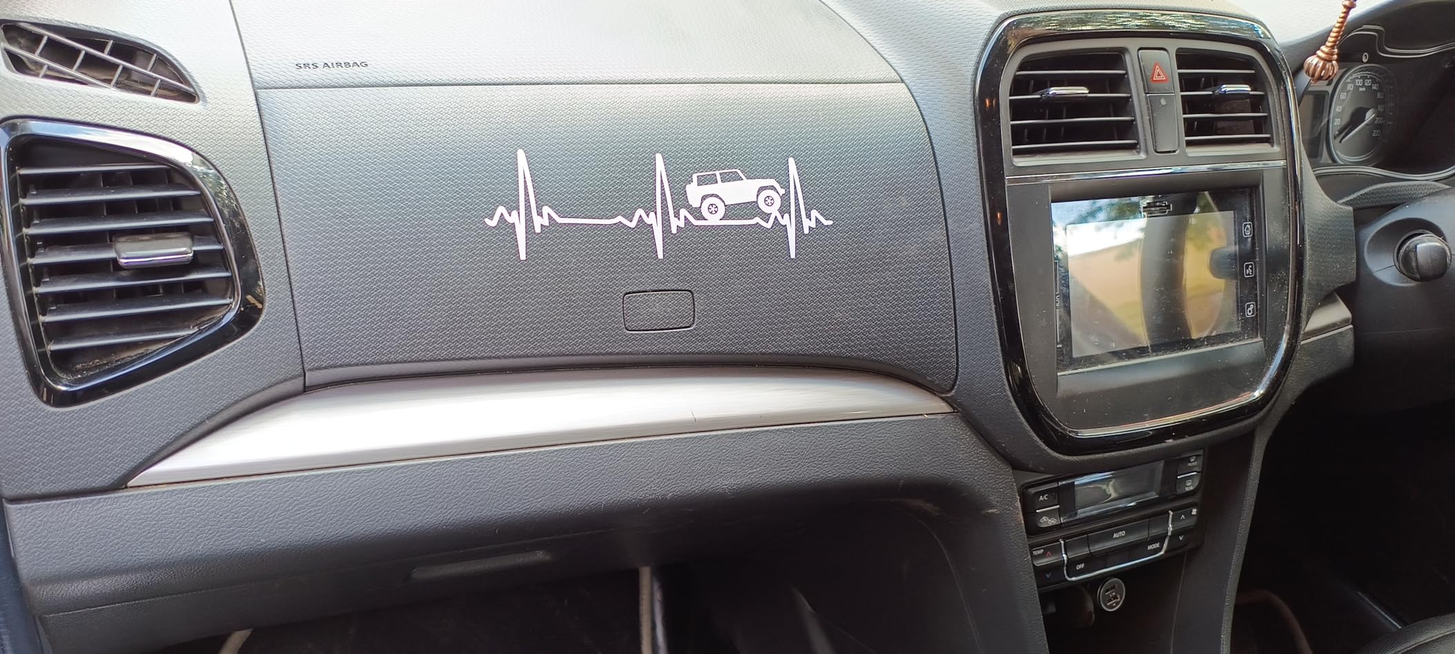 ISEE 360® Heart Beat Sticker for Car, Truck, 4x4 Car Sticker Vinyl ...