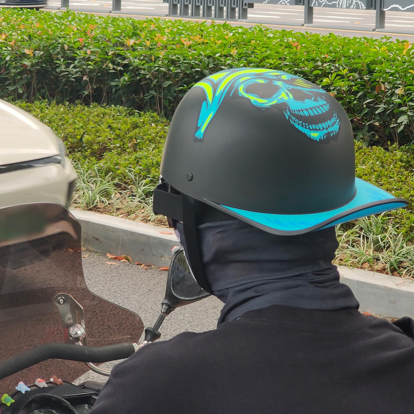Snapklik.com : Uchoose Baseball Helmet DOT Certified Half Shell ...