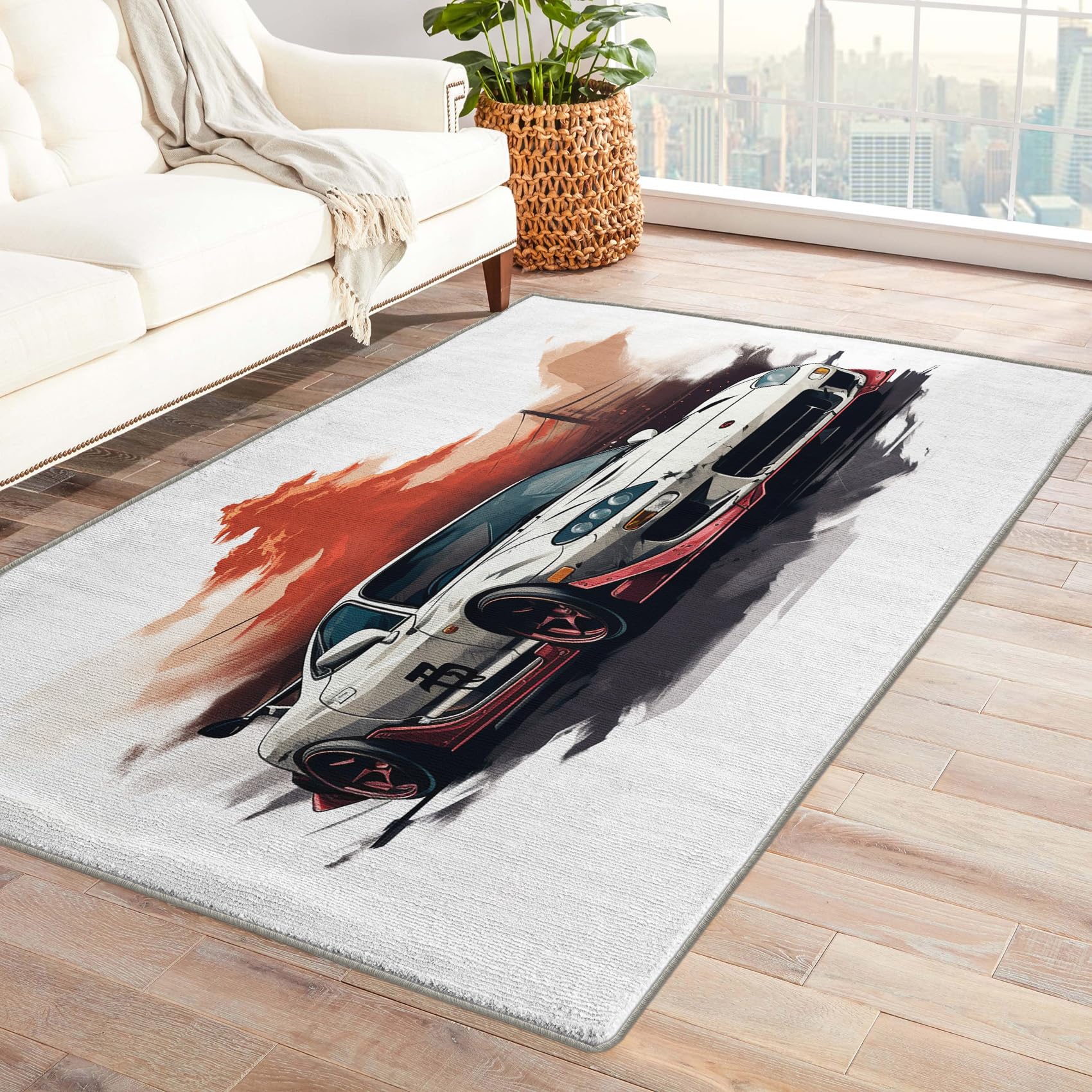 Amazon.com: JDM Car Rug & Home Decor - 6x9 Rug, Japanese Sports Car ...