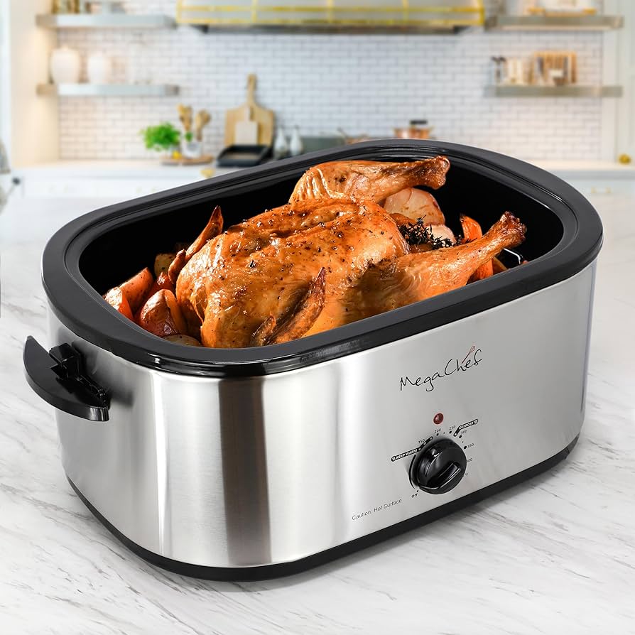Chef 17 Quart Electric Roaster How To Cook A Turkey In A Roaster