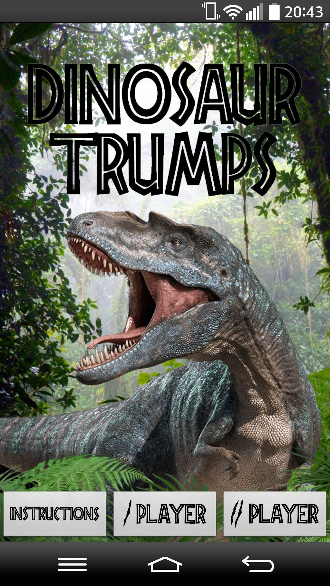 Dinosaur Trumps - App on Amazon Appstore
