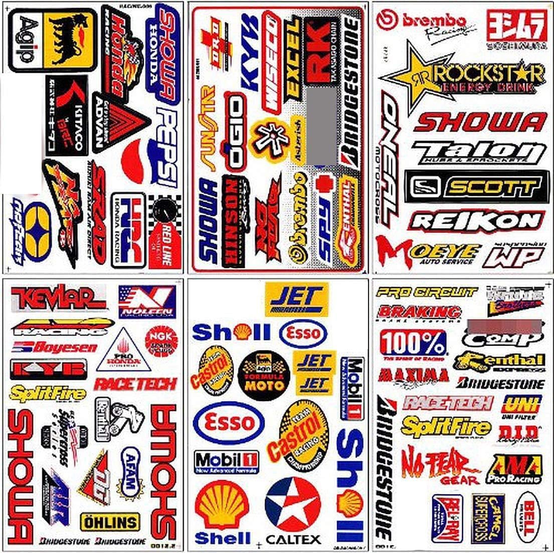 Amazon.com - VP Racing Logo Decals - Set of 2 VP Racing Fuels American ...