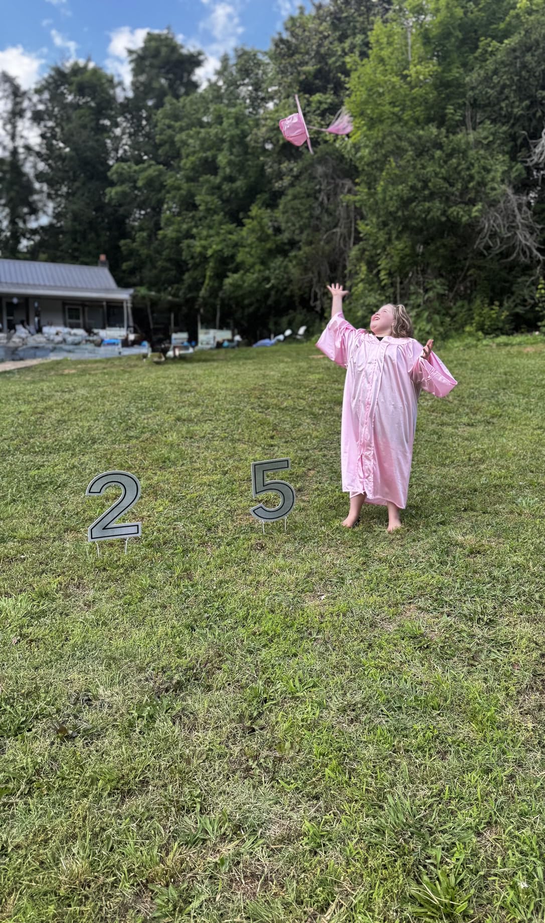 $4/mo - Finance Newrara Adult Shiny Graduation Cap and Gown Tassel Set ...