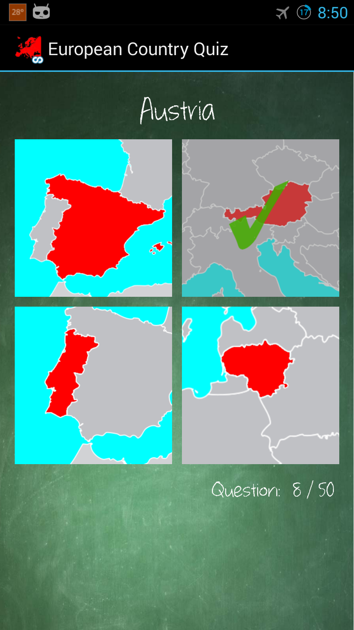 European Country Quiz - App on Amazon Appstore