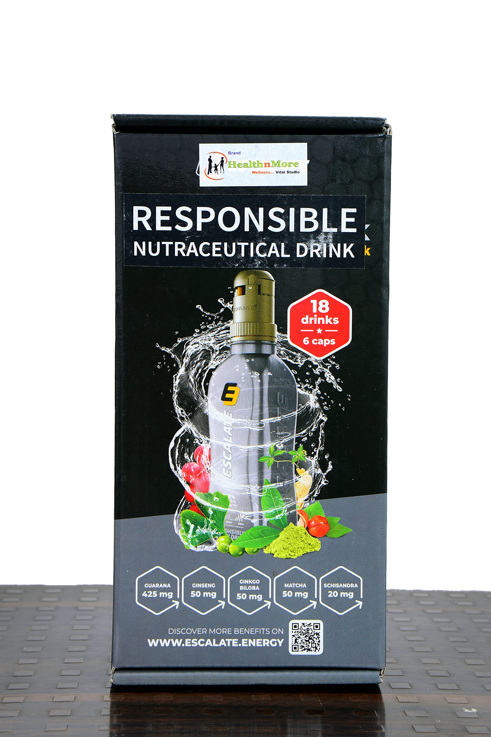Health n More Escalate Responsible Energy Drink | Non-Alcoholic Drink ...