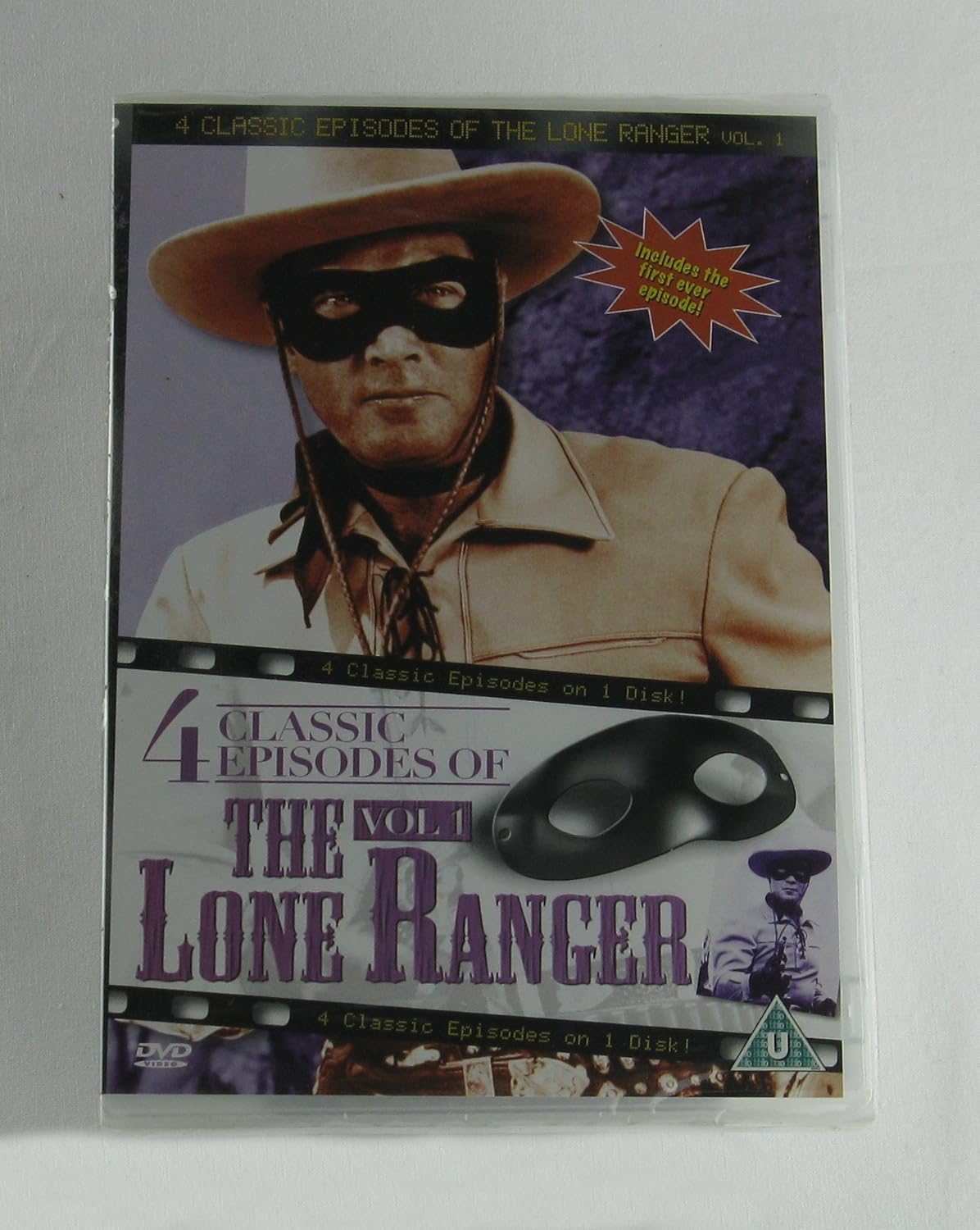 The Lone Ranger: 4 Classic Episodes - Volume 1 [DVD]: Amazon.co.uk ...