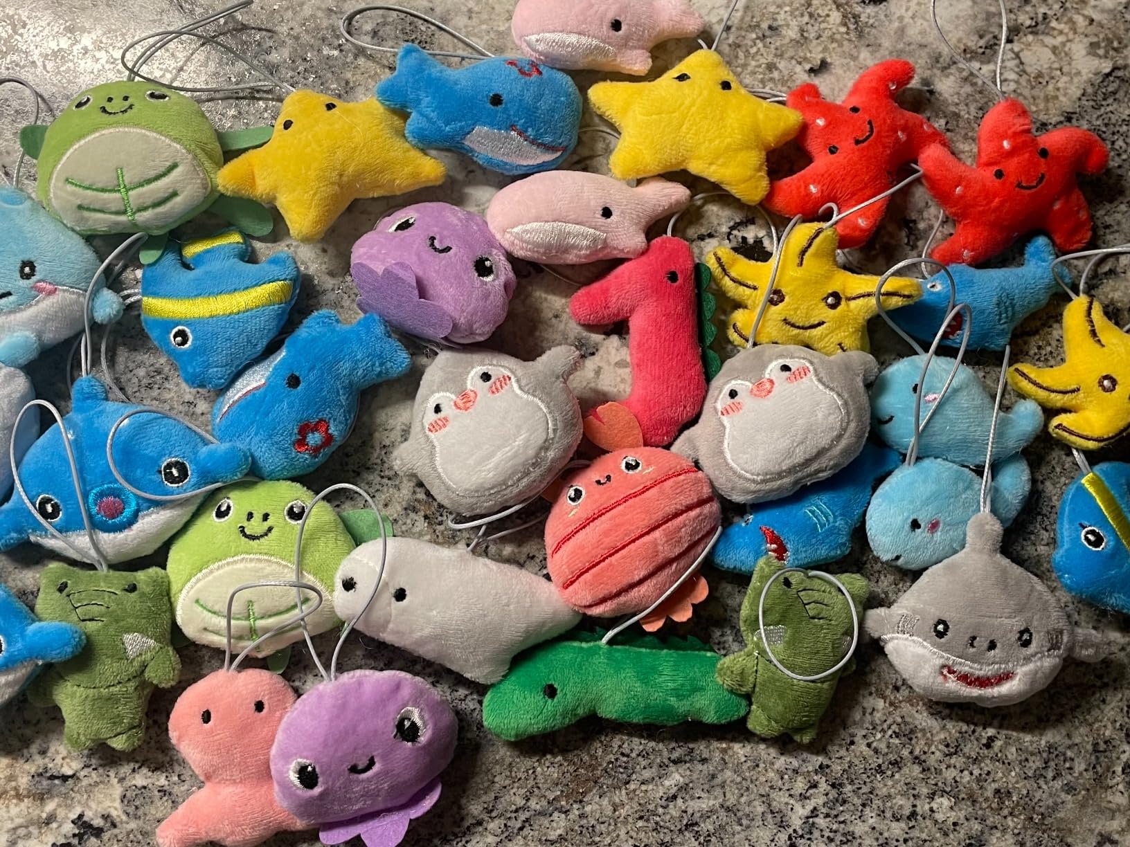 Amazon.com: 40 PCS Mini Food Plush Toy Set Cute Small Food Stuffed Toy ...