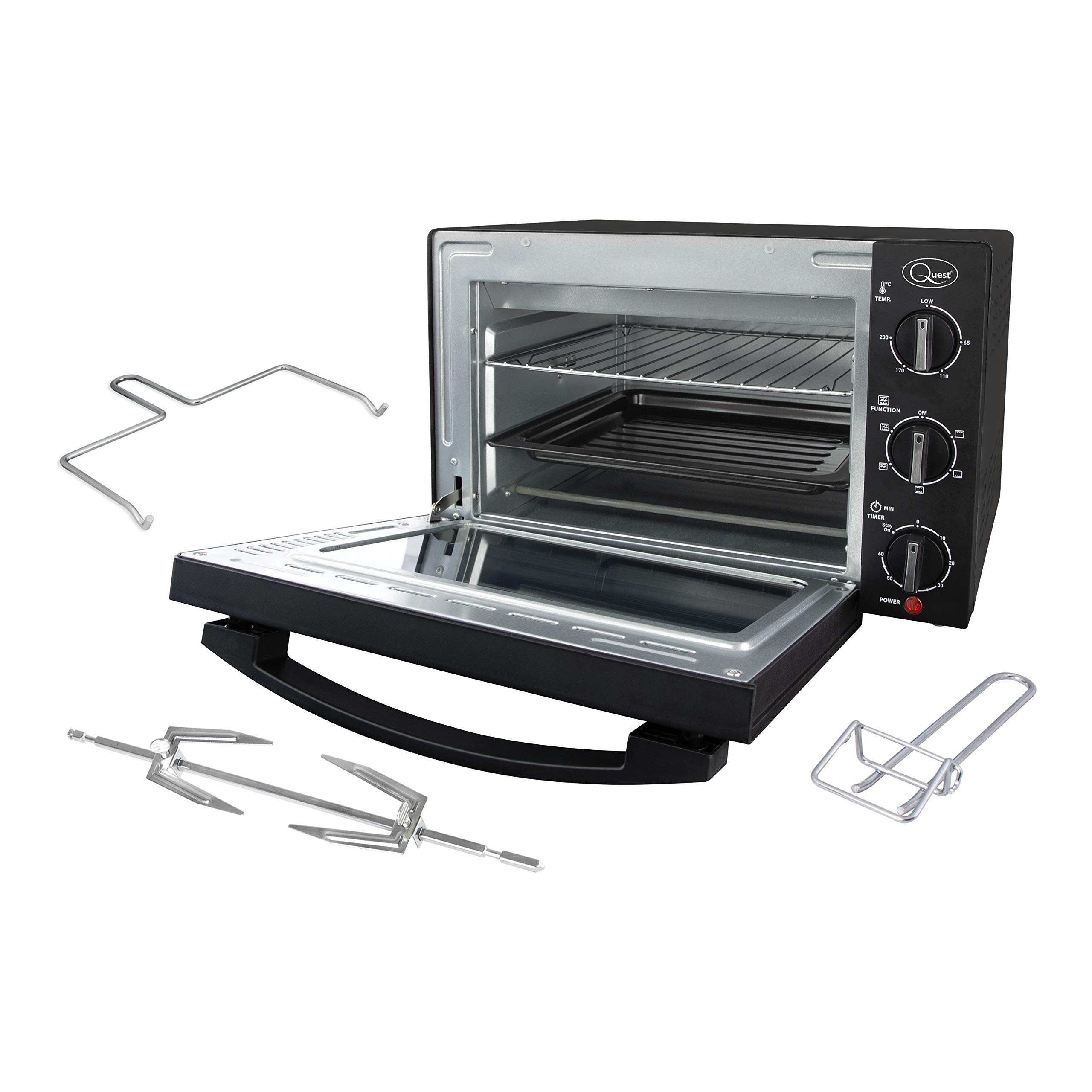 Quest 35399 20L Mini Countertop Oven 1500W / Multifunction Cooking ...