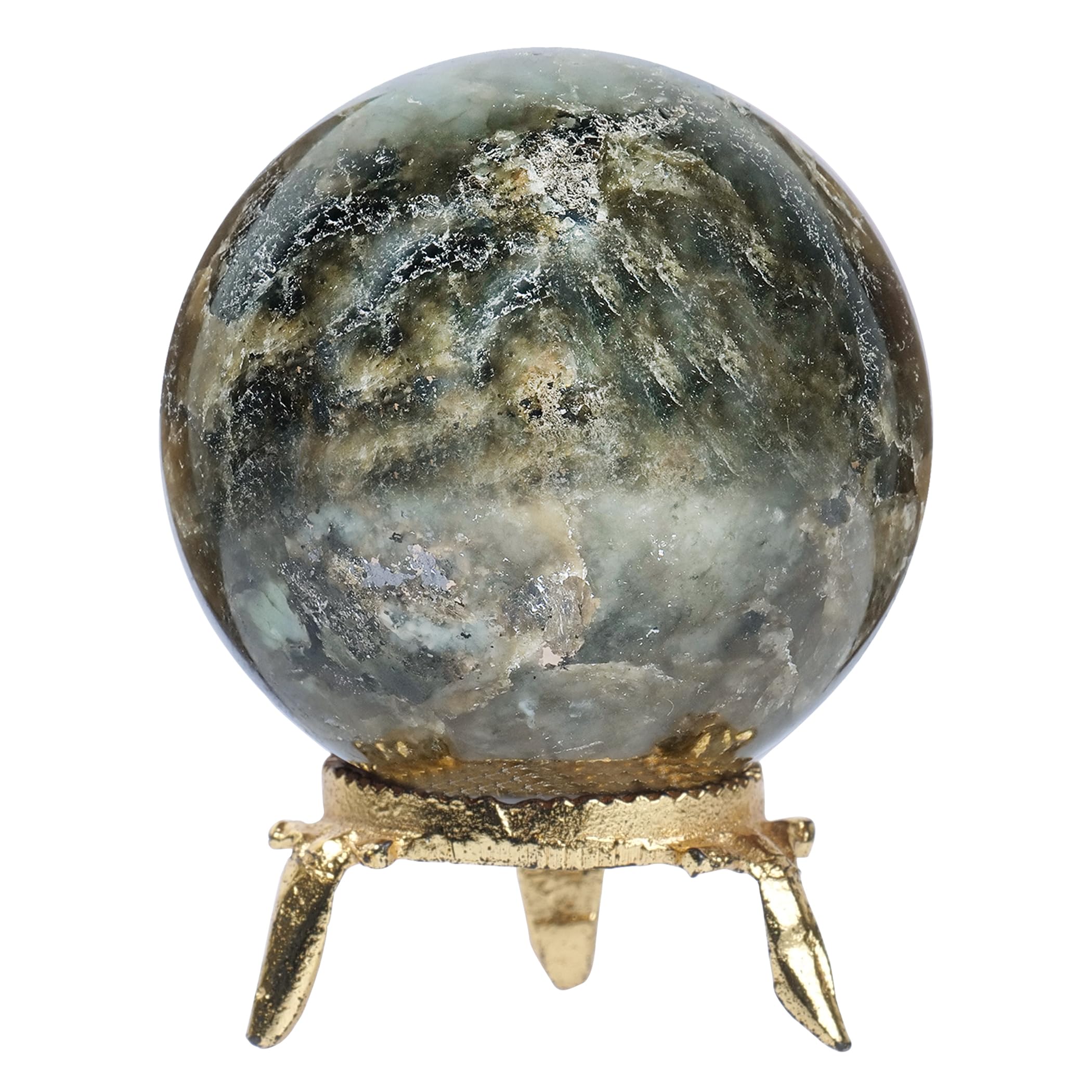Amazon.com: PYOR Labradorite Crystal, Round Crystal Ball, Spiritual ...