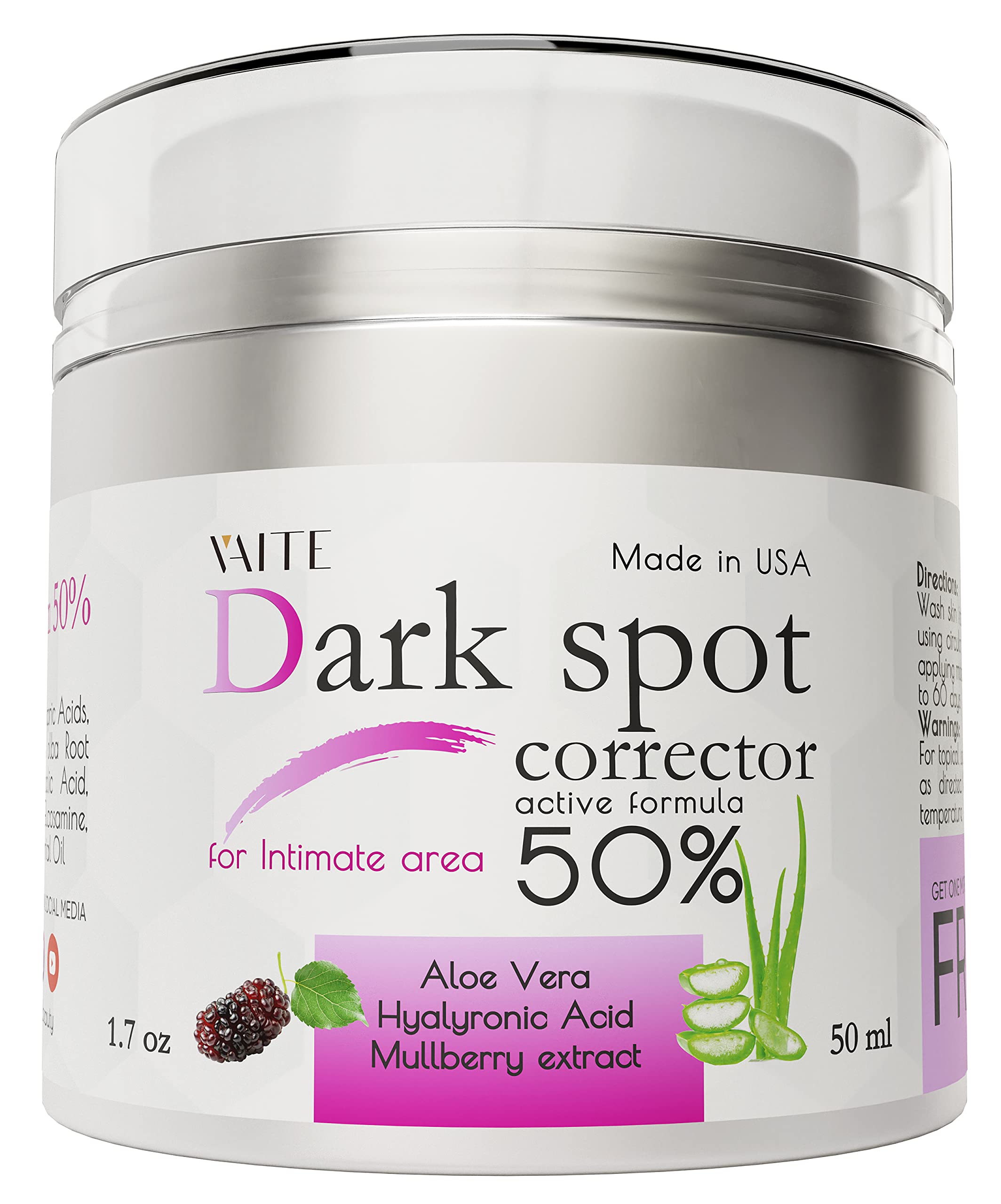 Buy Dark Spot Corrector cream for face body Sensitive Skin, Sun Spots ...