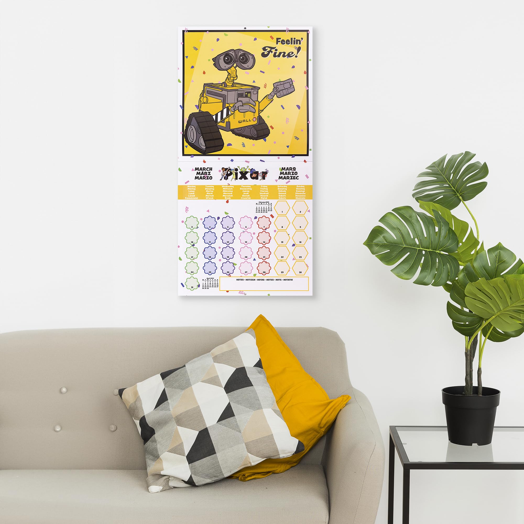 Snapklik.com : Pyramid International Disney Pixar 2025 Calendar ...