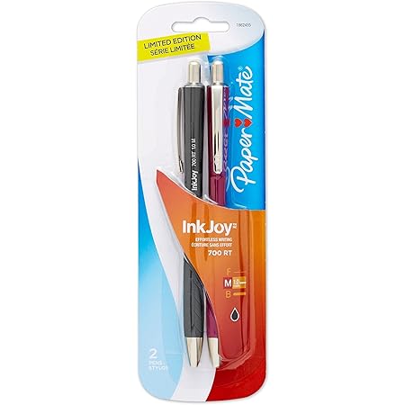 Amazon.com: Paper Mate InkJoy Ballpoint Pen Ink Refill for 500/700 RT ...