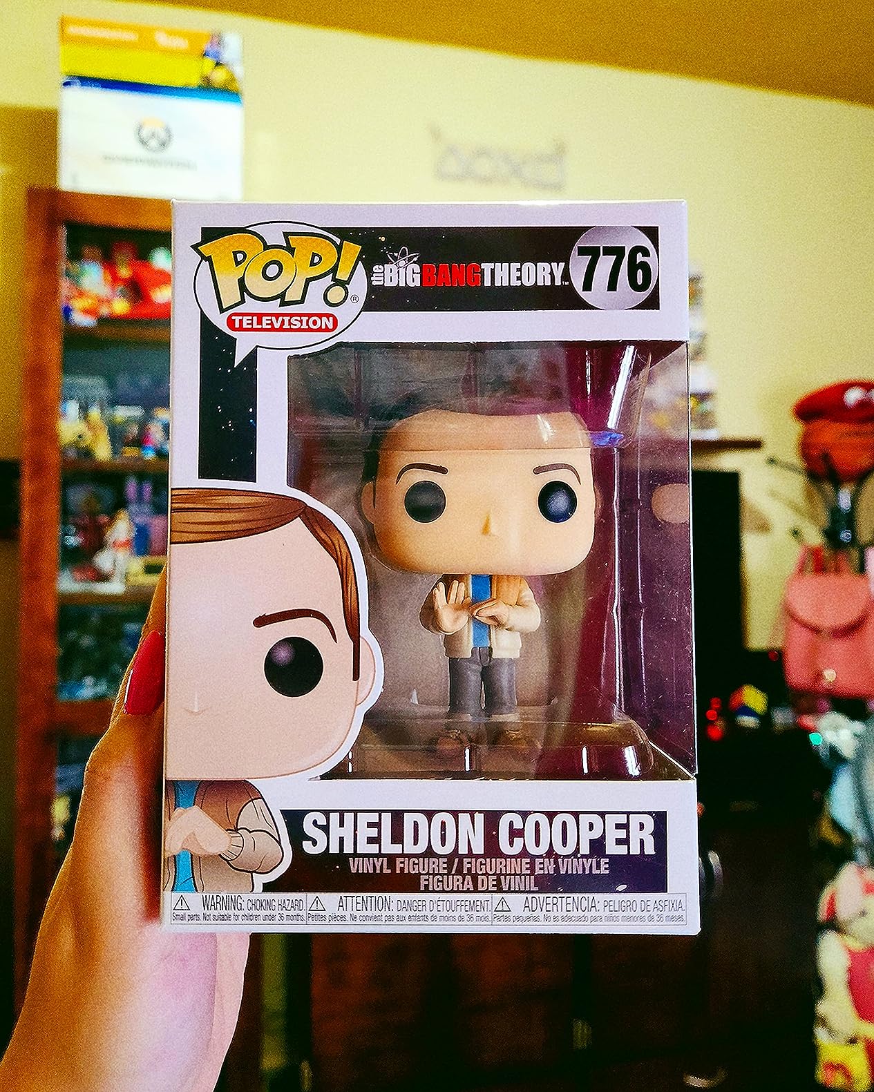 FUNKO POP! TELEVISION: Big Bang Theory - Sheldon : Funko: Amazon.com.mx ...