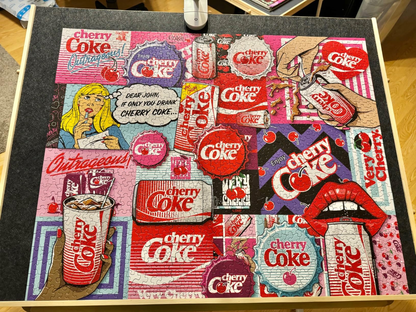 Amazon.com: Springbok - Coca-Cola Cherry Coke 1000 Piece Jigsaw Puzzle ...