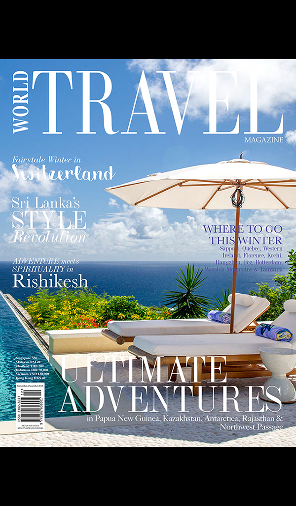 Winter Travel Magazine Covers