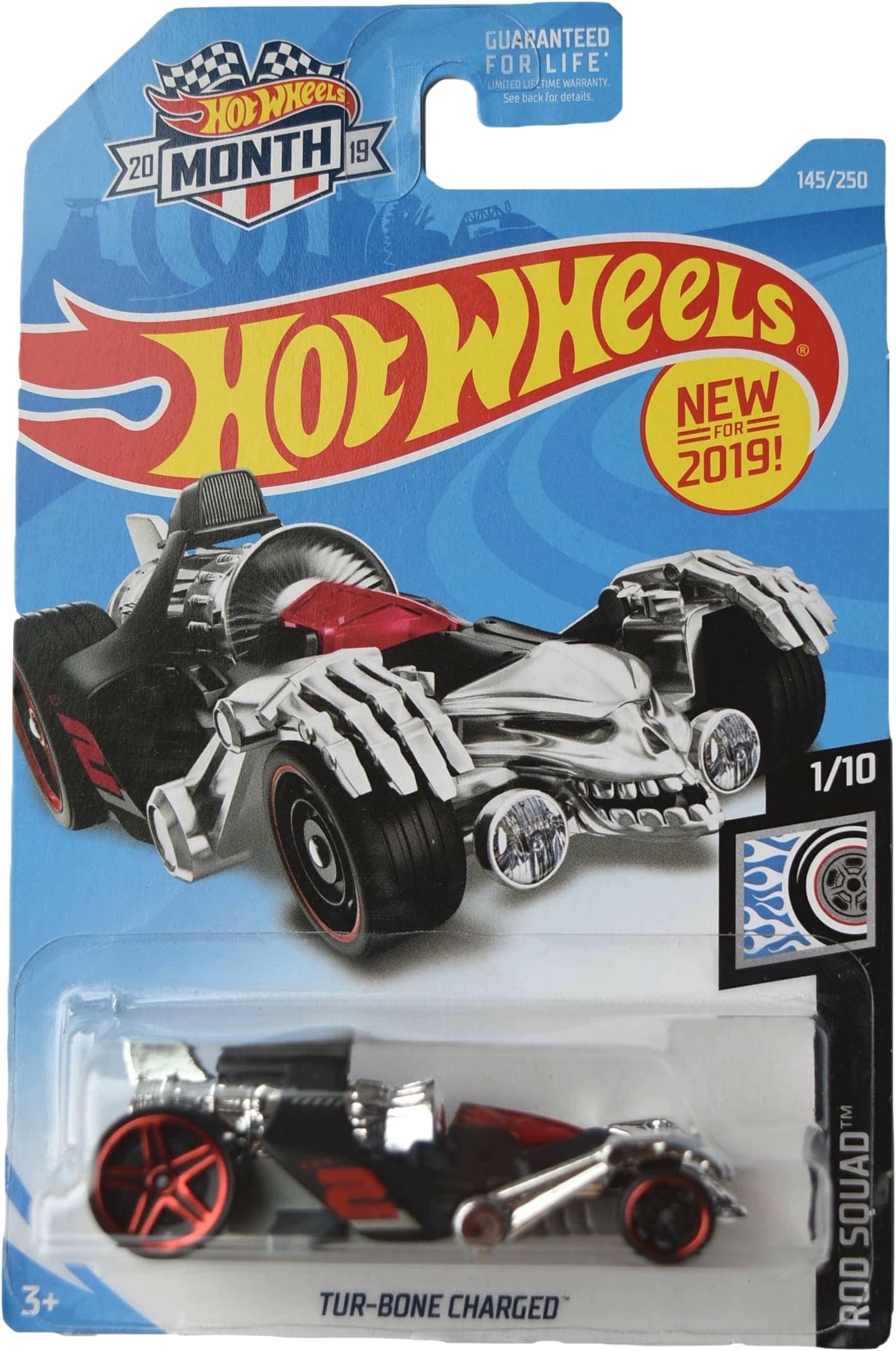 Amazon.com: Hot Wheels Tur Bone Charged, Rod Squad 1/10 : Toys & Games