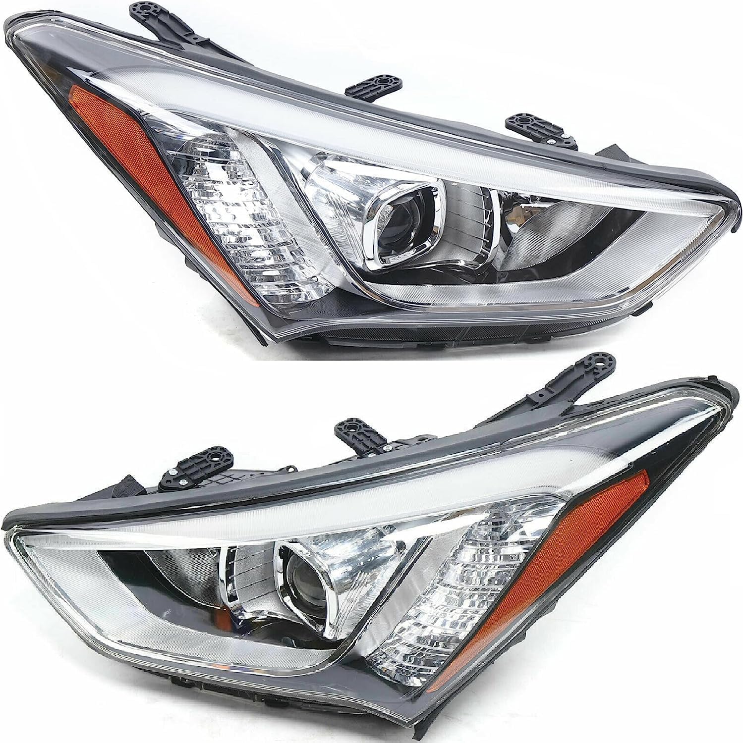 Amazon.com: TTeralmon Halogen Headlight Assembly for 2013 2014 2015 ...