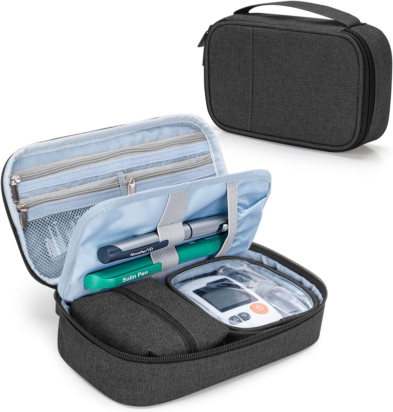 Amazon.com: Chill Pack Diabetic Organizer Cooler Bag-for Insulin ...