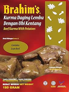 Amazon.co.jp: Brahim's Retort Beef Kuruma with Potatoes, 2 Boxes : Food ...