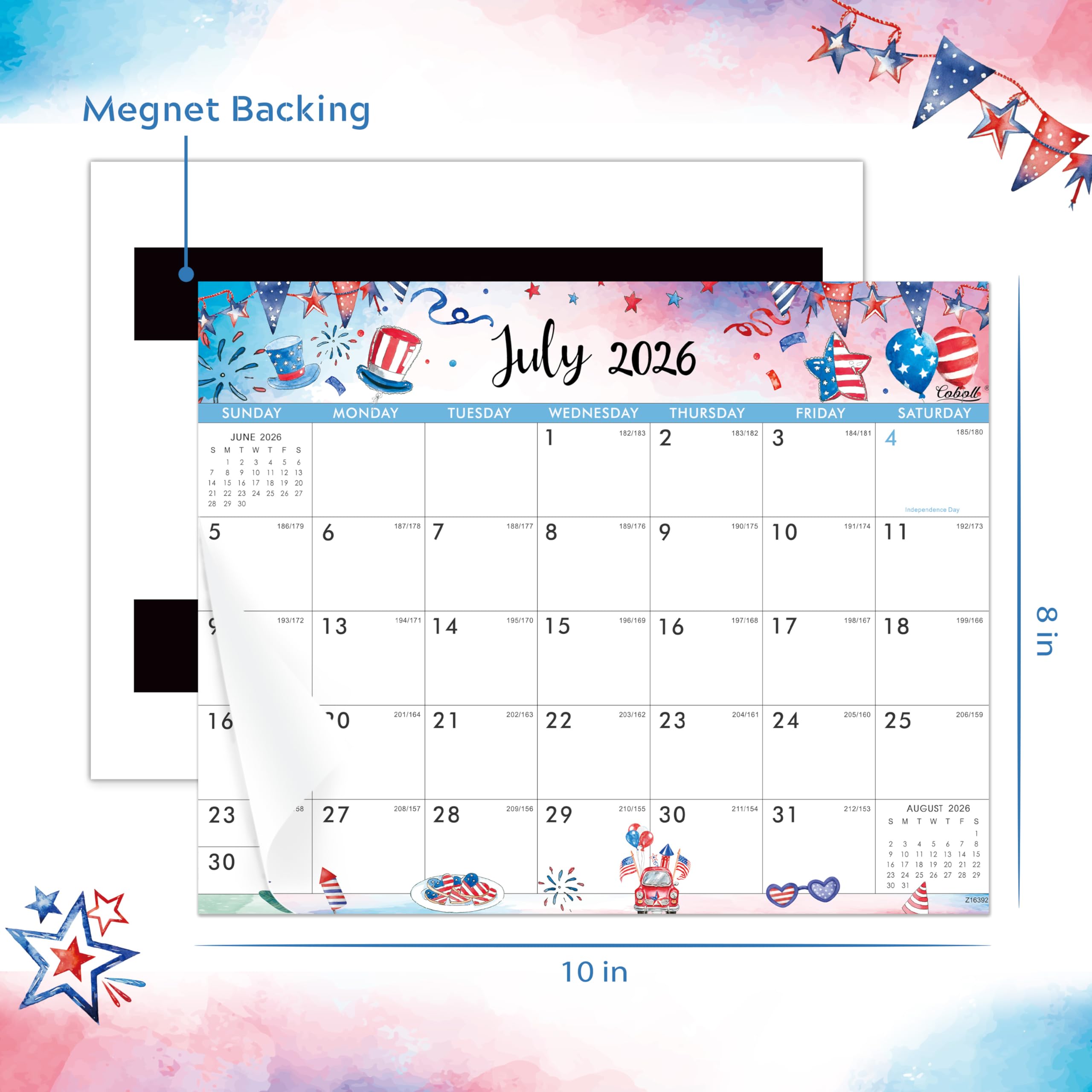 Snapklik.com : 2026-2027 Magnetic Calendar - 2026-2027 Calendar From ...