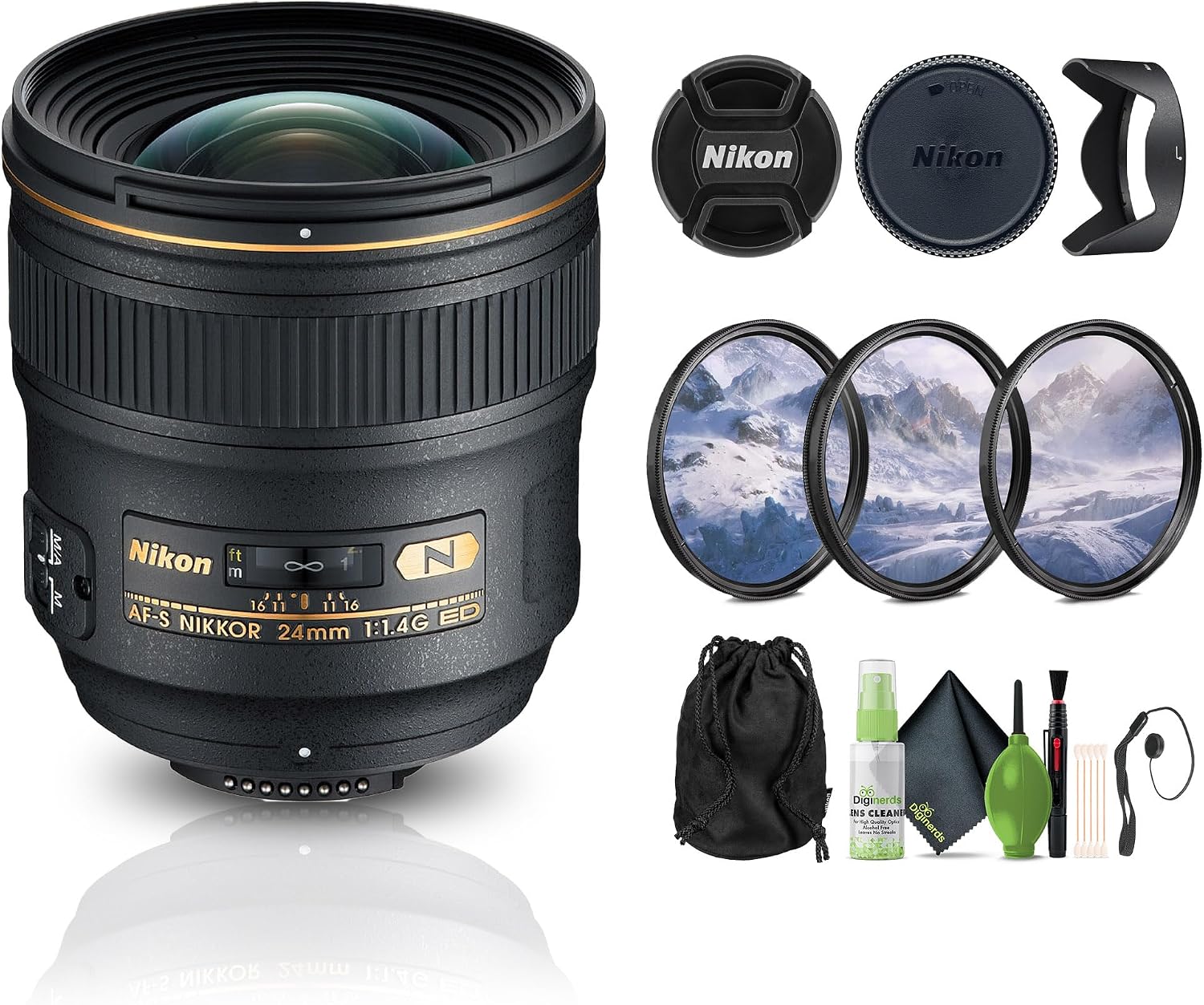 Amazon.com: Nikon AF-S NIKKOR 24mm f/1.4G ED Auto Focus Zoom Lens ...