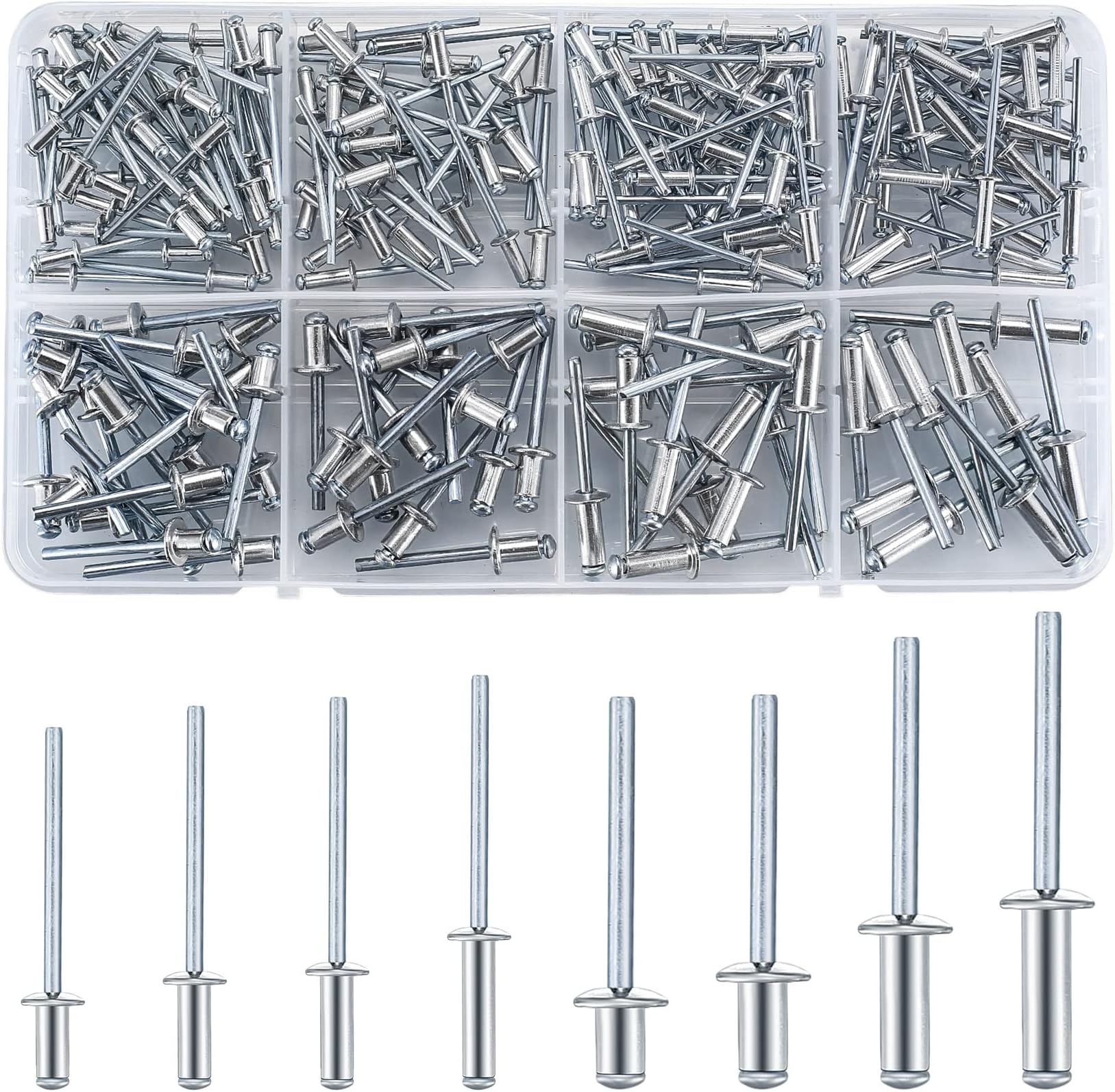 Amazon.com: Arrow RSA1/8IP Short Aluminum 1/8-Inch Pop Rivets for Metal ...