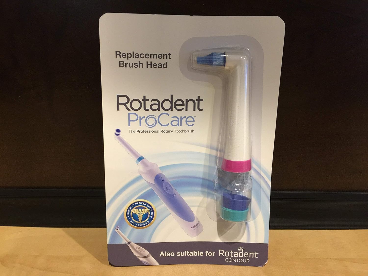 Amazon.com : Rotadent Procare & Contour Elongated Long Head - This Will ...