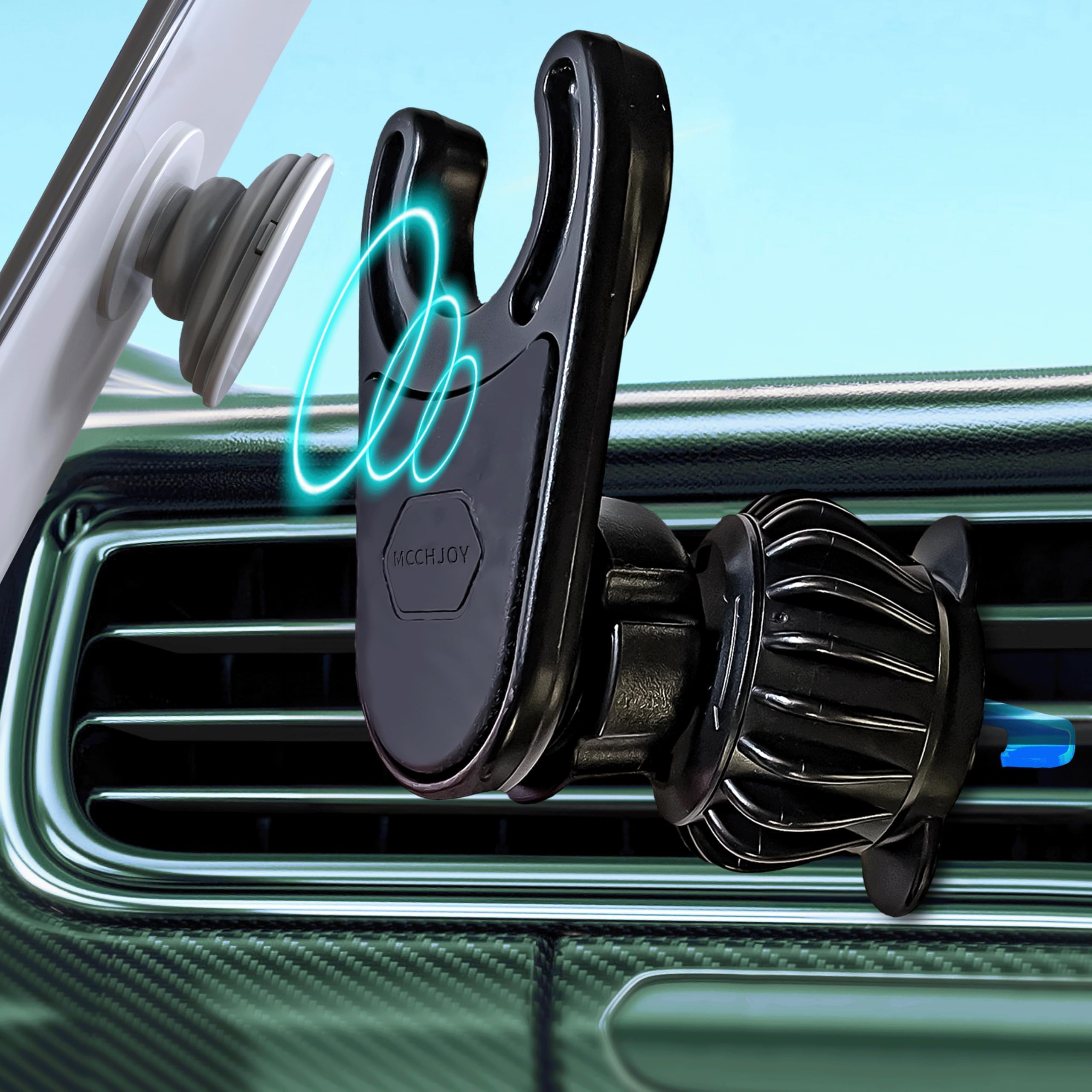 Amazon.com: Nite Ize Steelie Magnetic Phone Socket Plus - Dashboard ...