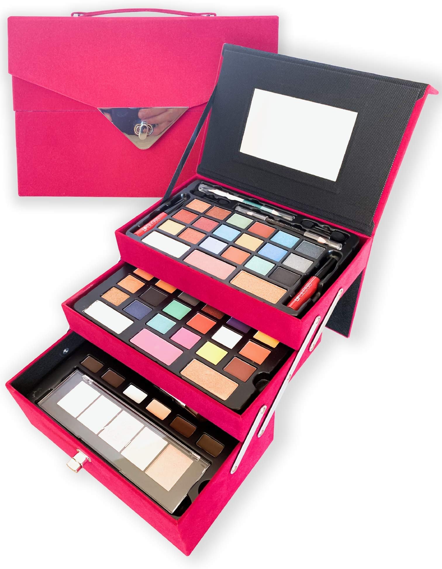 Amazon.com : LAMUSELAND All in One Makeup Kit, 11-Piece Women Complete ...