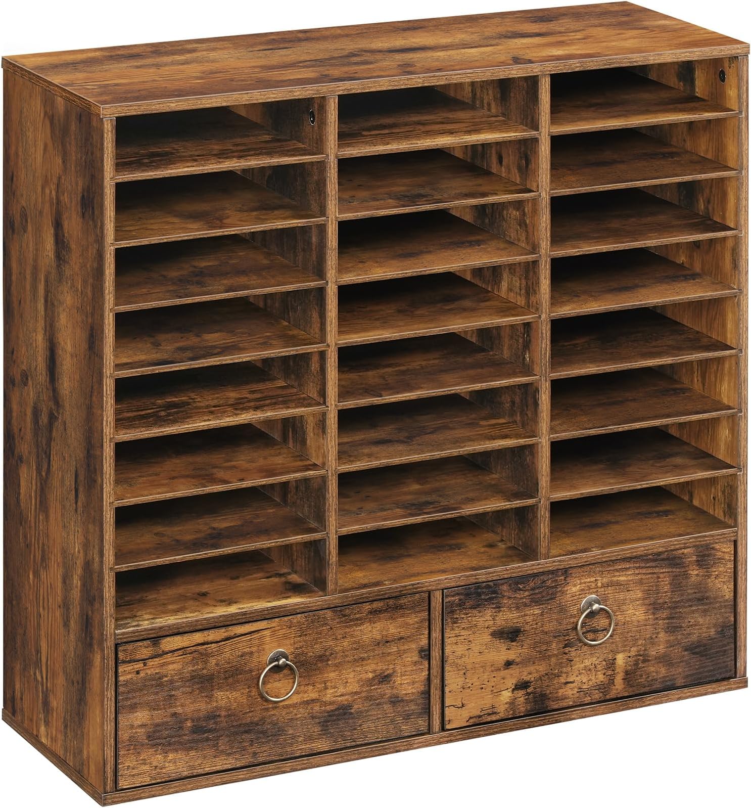 Amazon.com: HOOBRO Literature Organizer, 24 Compartments Mail Sorter ...