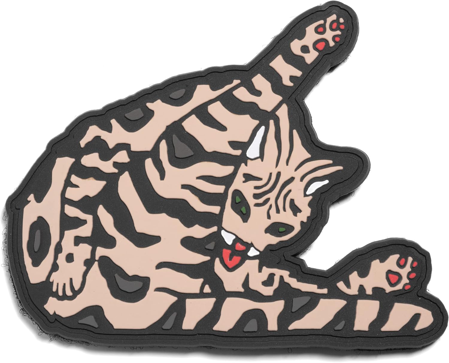 Amazon.com: Licking Cat Tactical Military Morale Hook and Loop Patch ...
