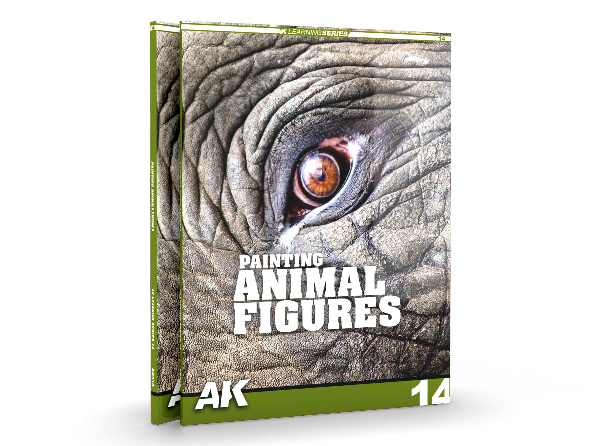 Amazon.com: AK Book AK518 AK Learning 14 Painting Animal Figures (88 ...