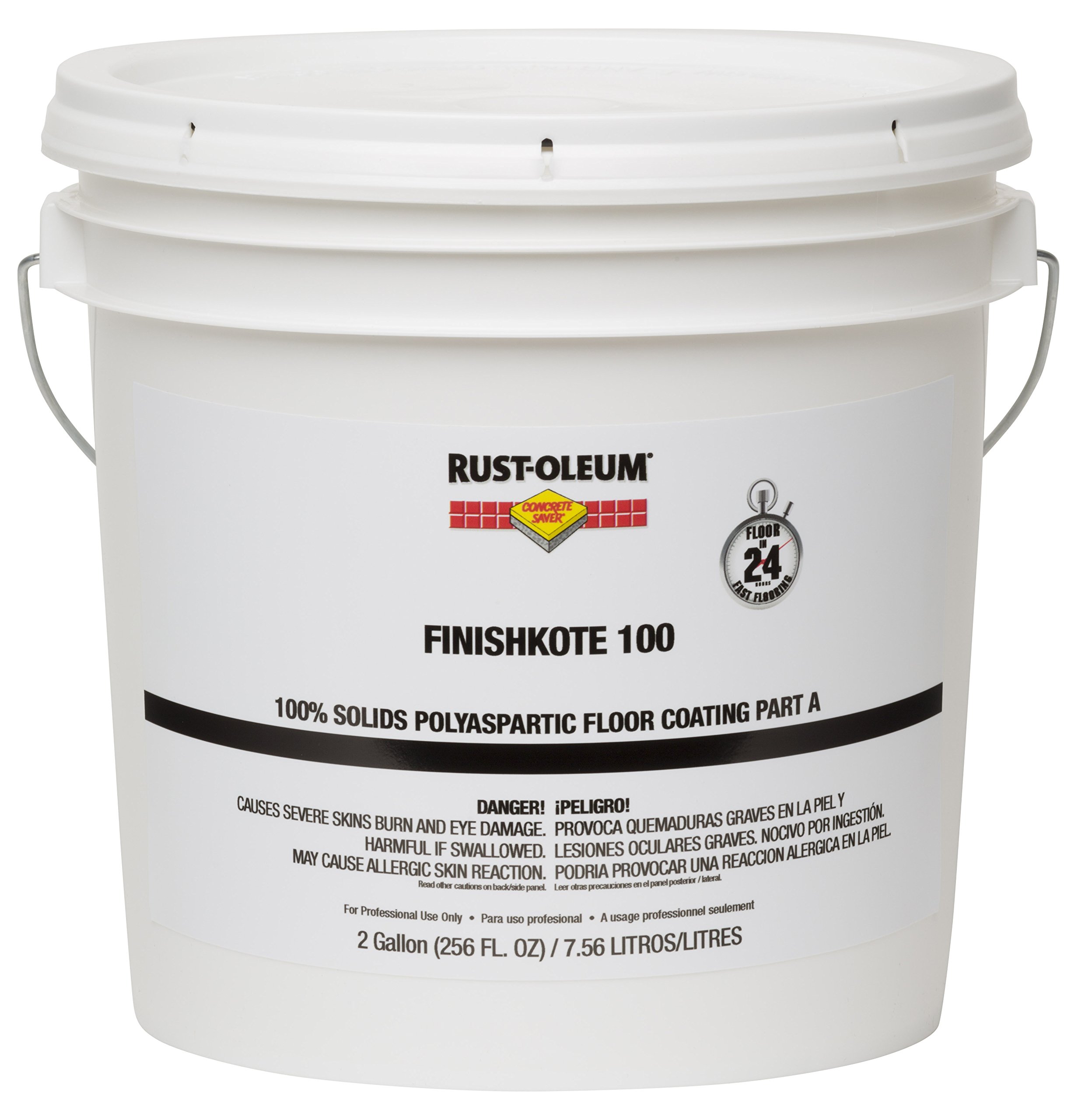 Buy Rust-Oleum 283618 Clear FinishKote Concrete Saver 100 100% Solids ...