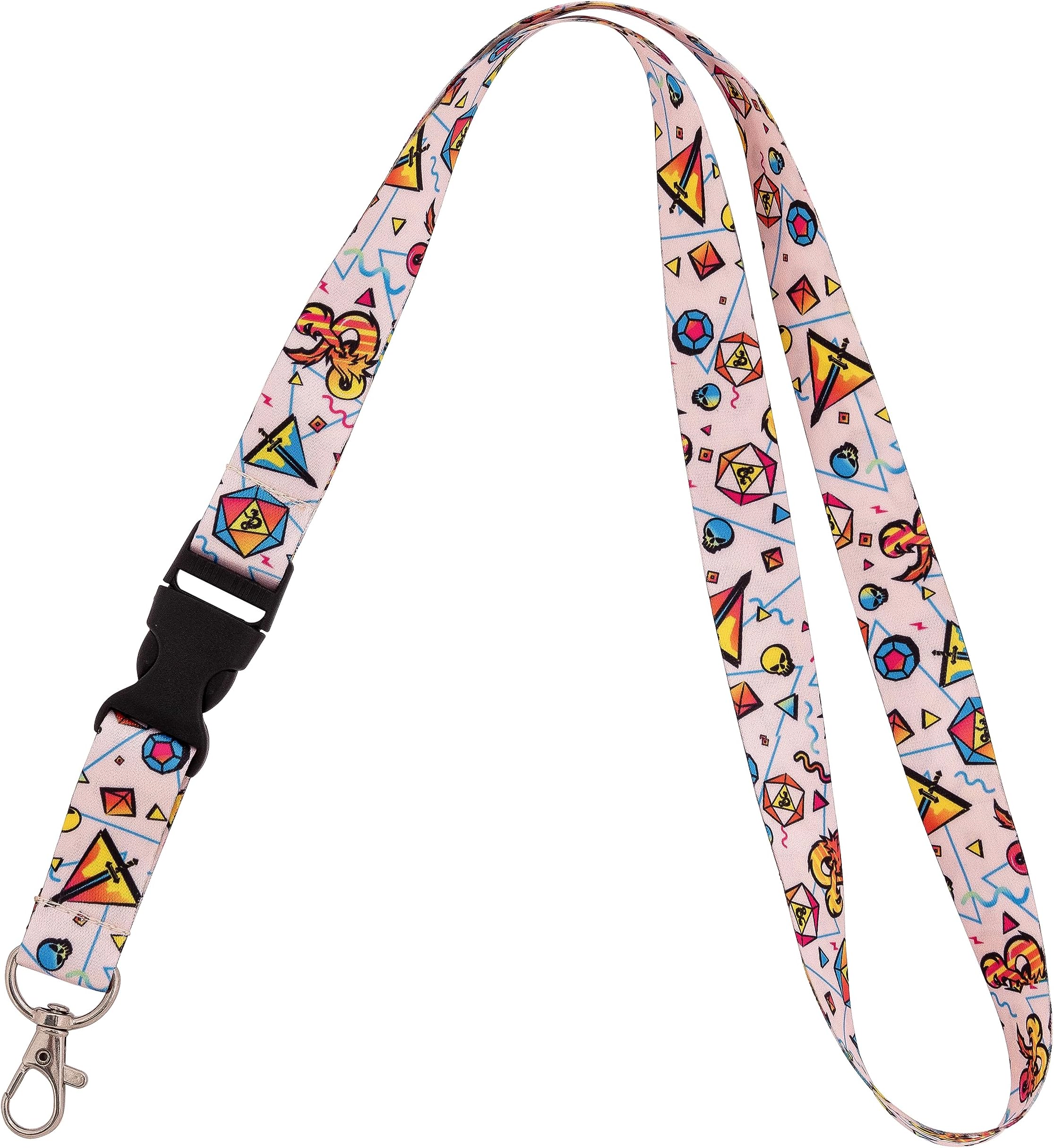 Amazon.com : MYOSPARK D&D Lanyard Key Chain ID Badge Holder Funny D&D ...