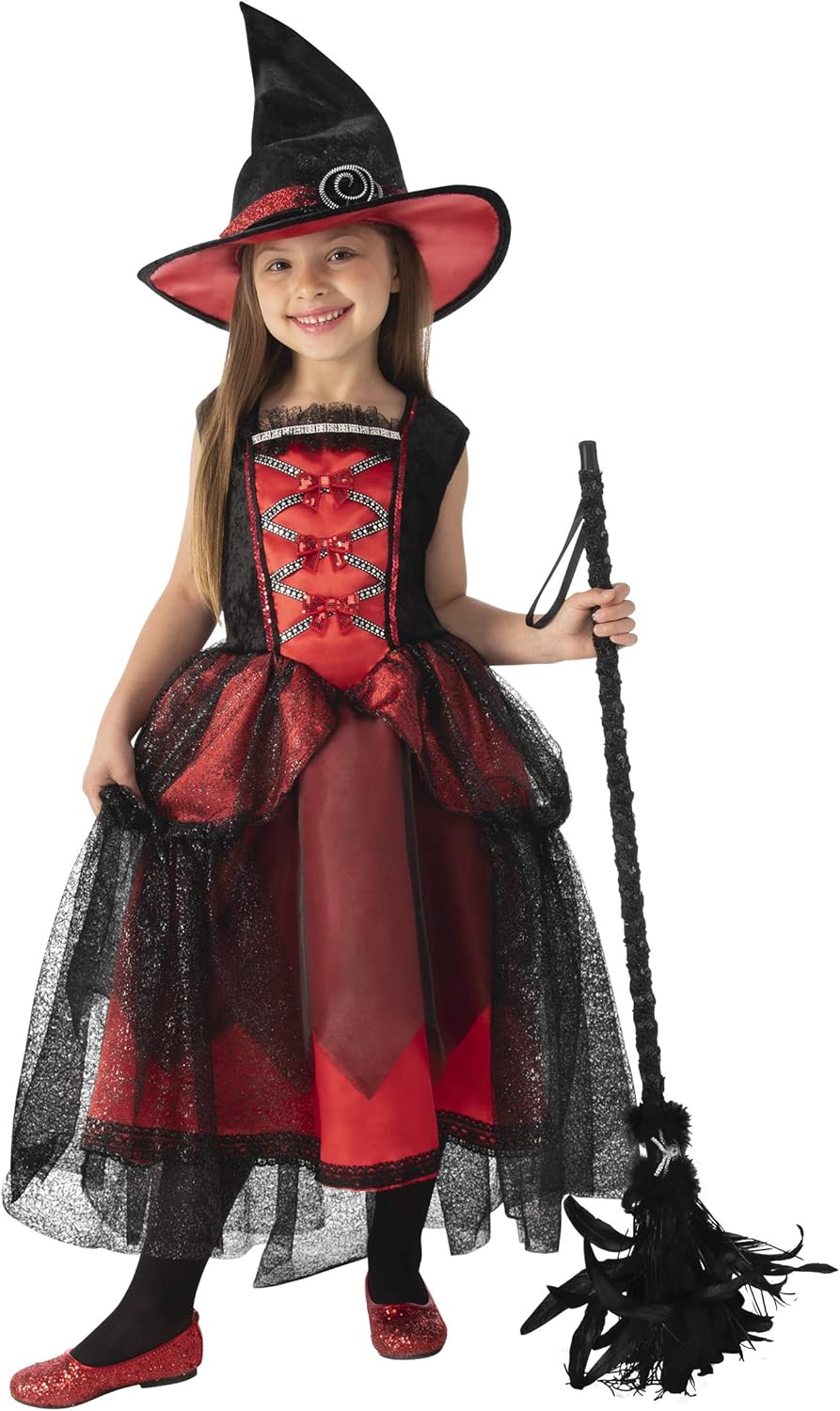 Amazon.com: Rubie's Girl's Ruby Witch Costume : Clothing, Shoes & Jewelry