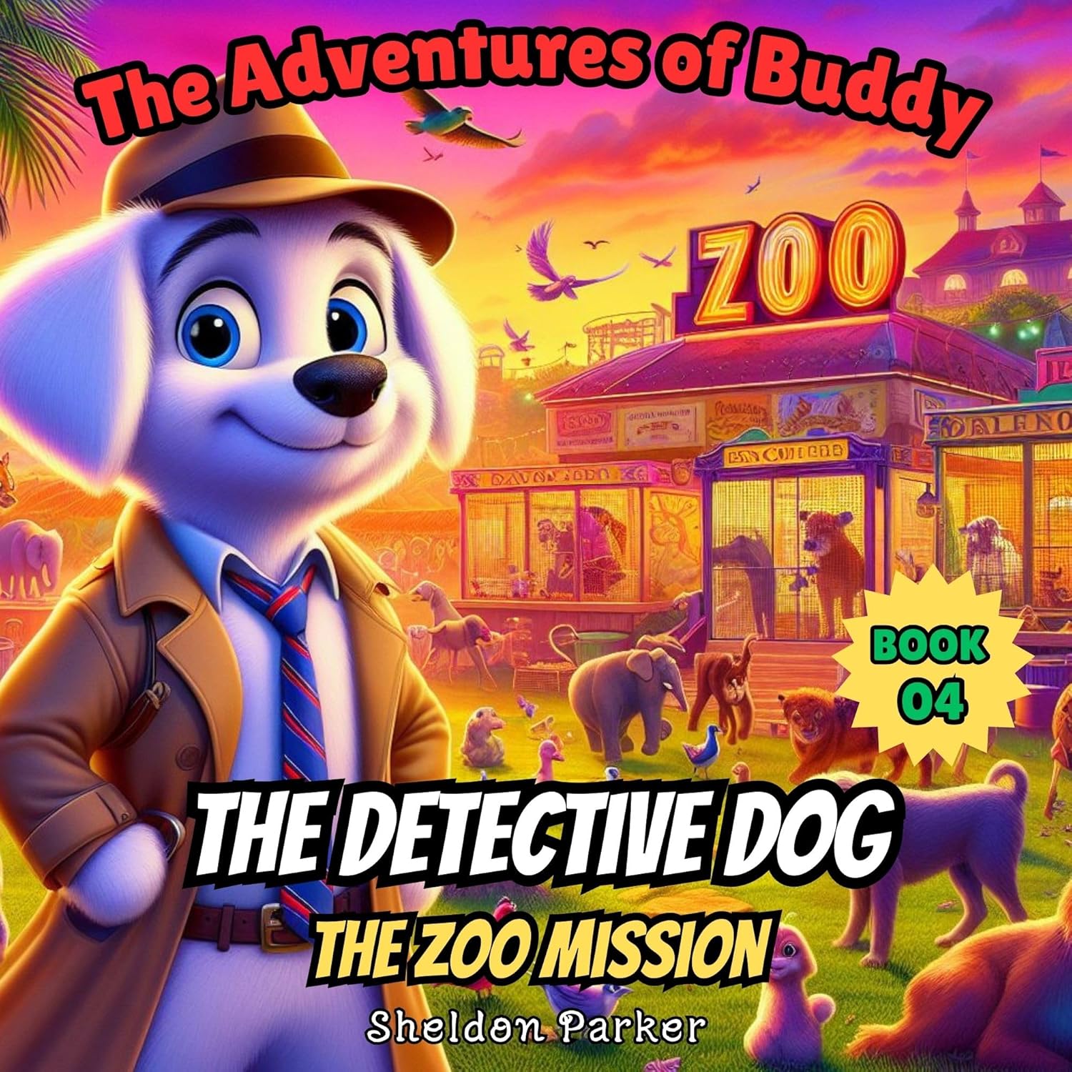 Amazon.com: The Adventures of Buddy, the Detective Dog: The Zoo Mission ...