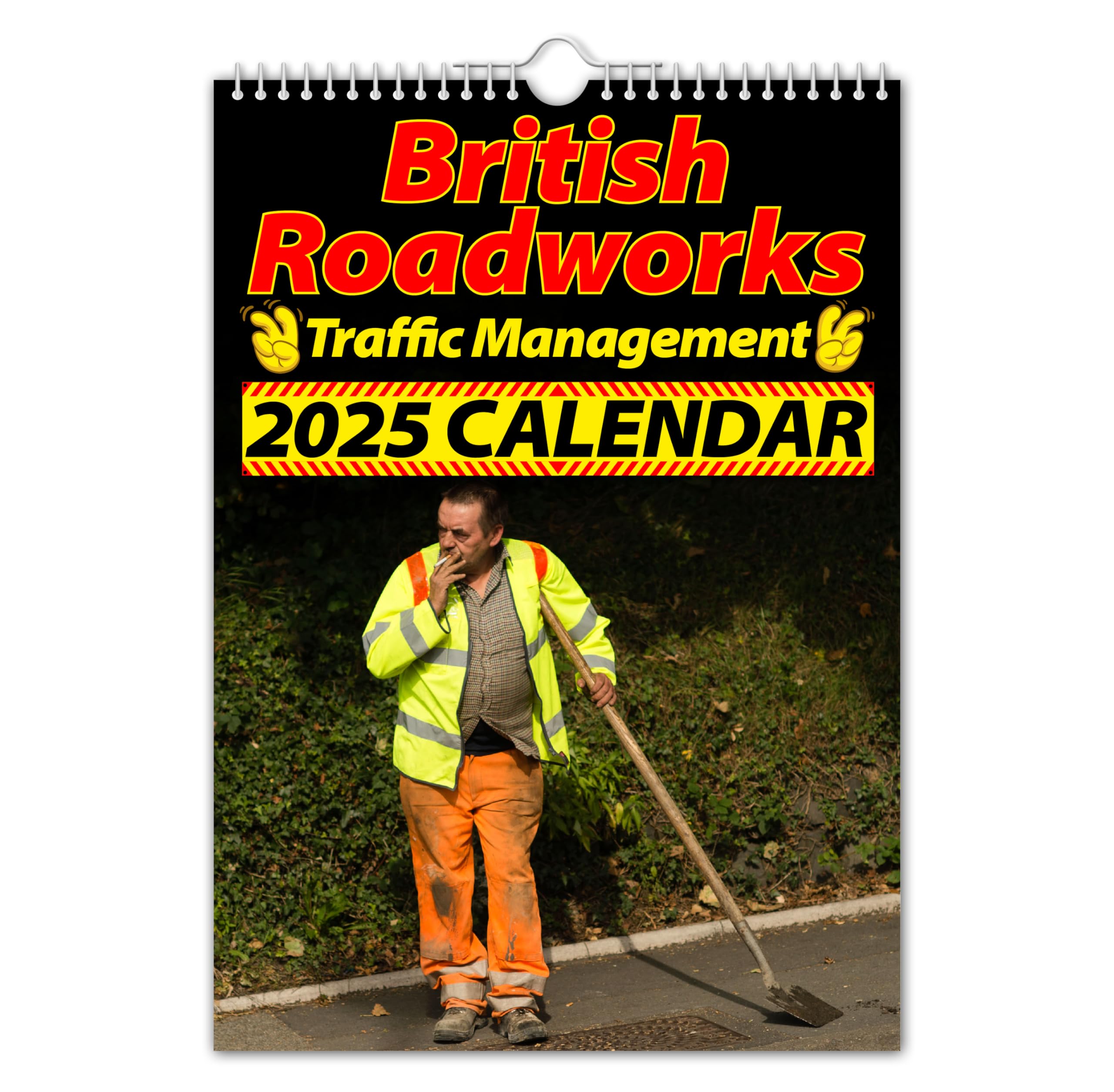 The Calendar King - British Roadworks - 2025 Wall Calendar - A4 Size ...