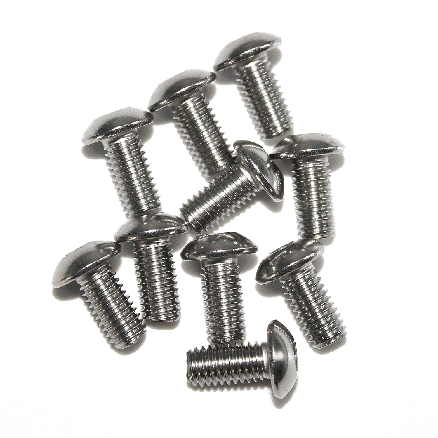 M10 ISO 7380 Round-Head Screw with I-Hex, A2 - BigaMart