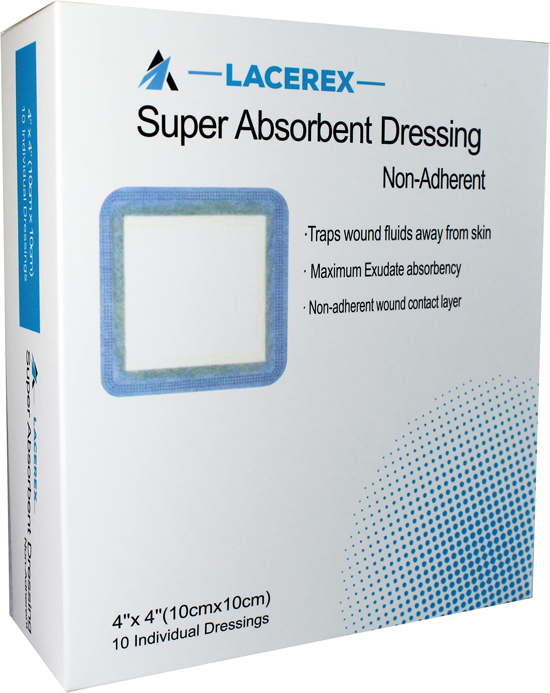 Amazon.com: AWD Super Absorbent Wound Non Stick Gauze Pads - Non ...