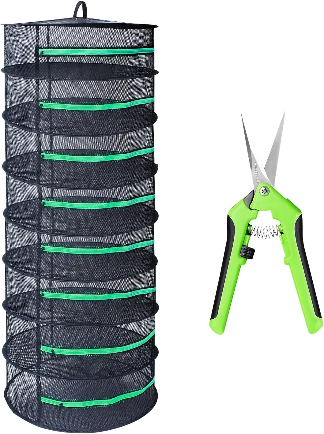 Amazon.com : Growsun Herb Drying Rack 8 Layer 2ft Diameter Plant ...