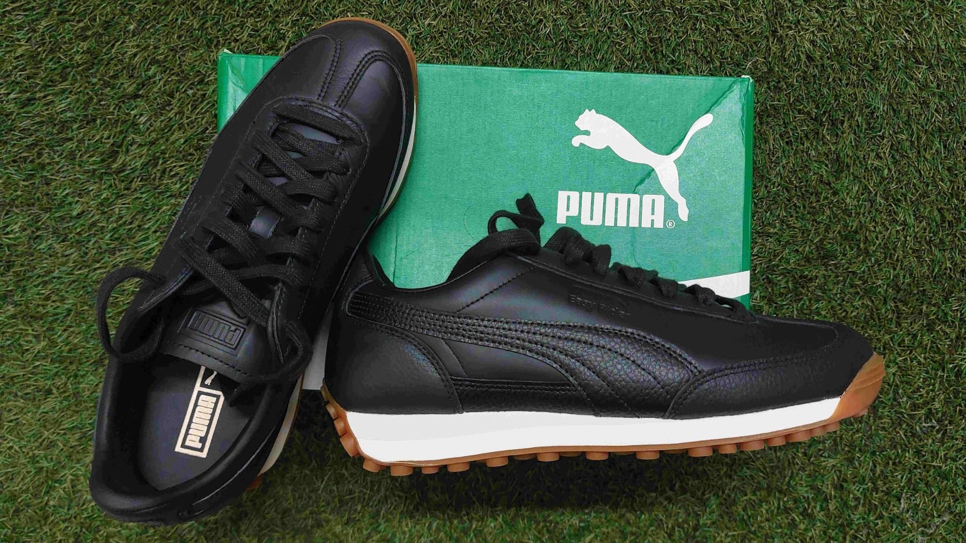 Buy Puma Unisex-Adult Easy Rider LTH Black-Frosted Ivory Sneaker - 3 UK ...