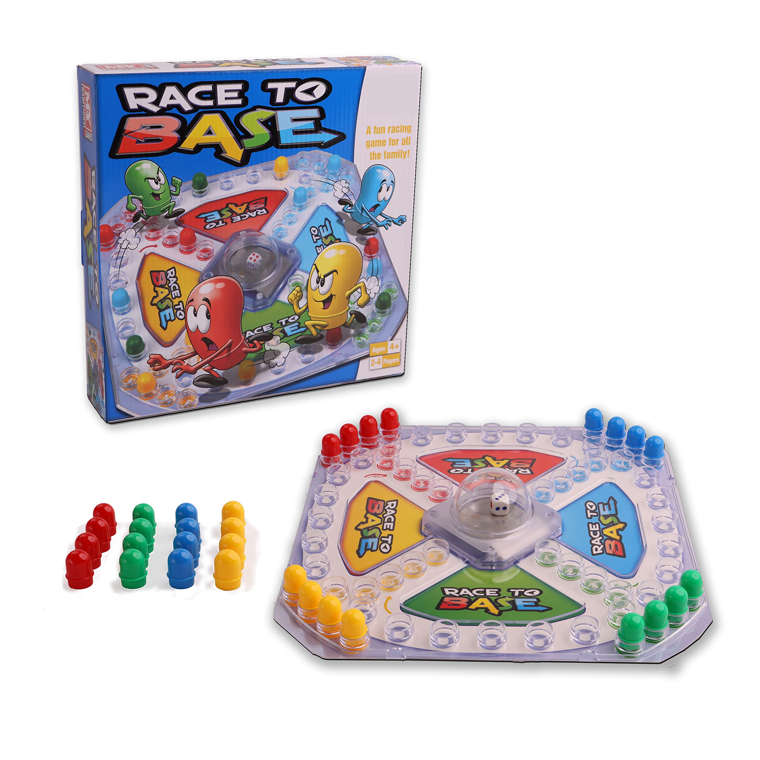 Buy DIVCHI Race To Base Board Game for kids - Racing and Chasing to ...