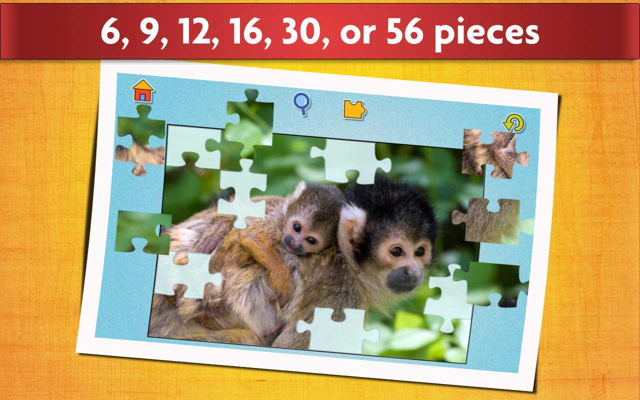 Cute Animal Puzzles for Kids - Fun and Educational Jigsaw Puzzle Game ...