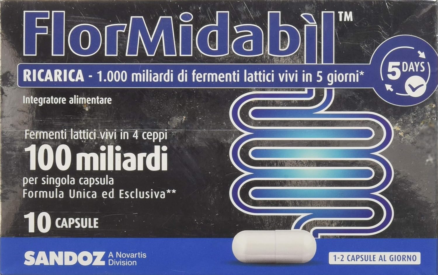 Flormidabil Ricarica Capsule - 100 Miliardi di Fermenti Lattici Vivi ...