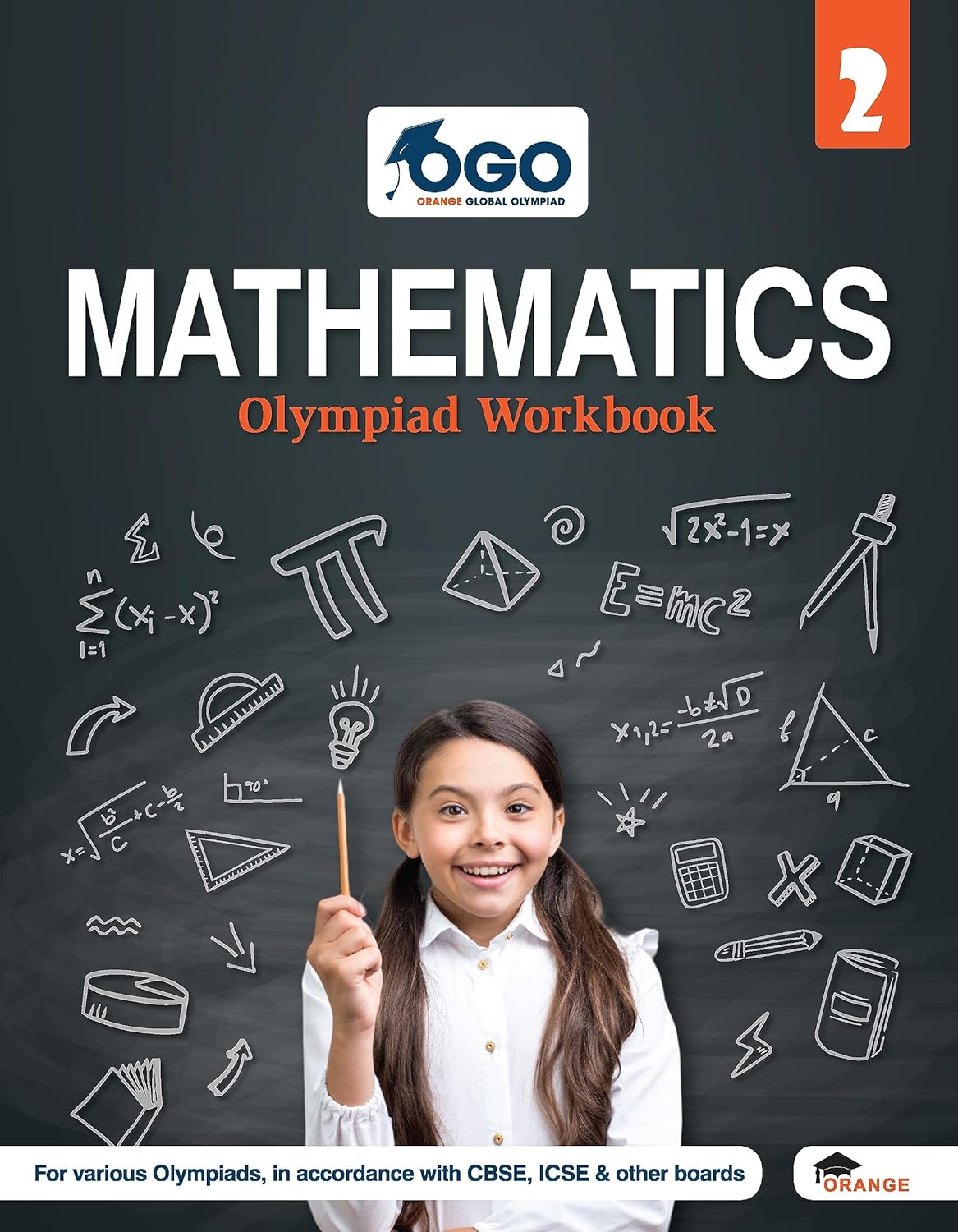 Buy Orange Global Olympiad Mathematics Olympiad Workbook for Class 2 ...