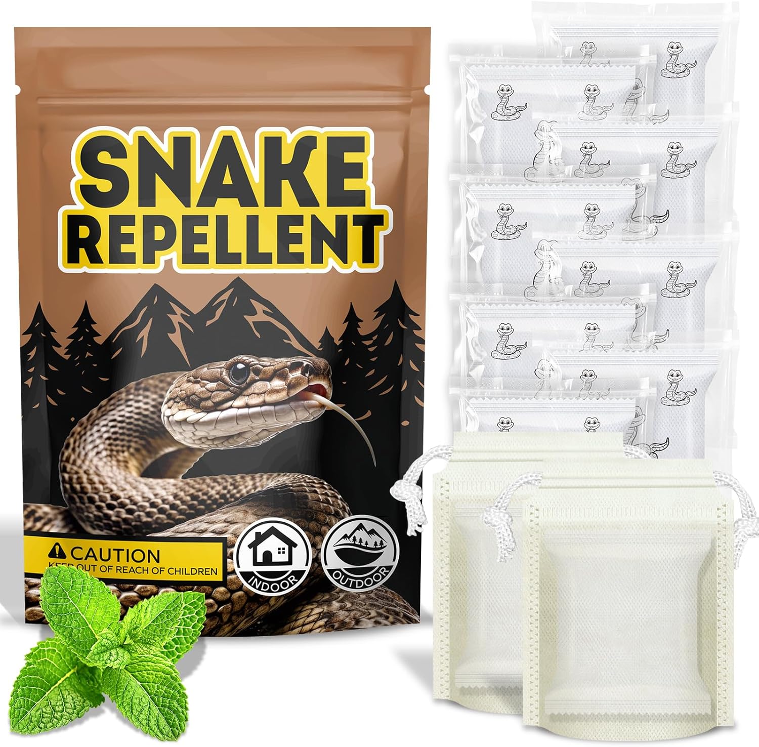 Amazon.com: Eviicct Snake Repellent for Yard Pet Safe 10P, Natural ...