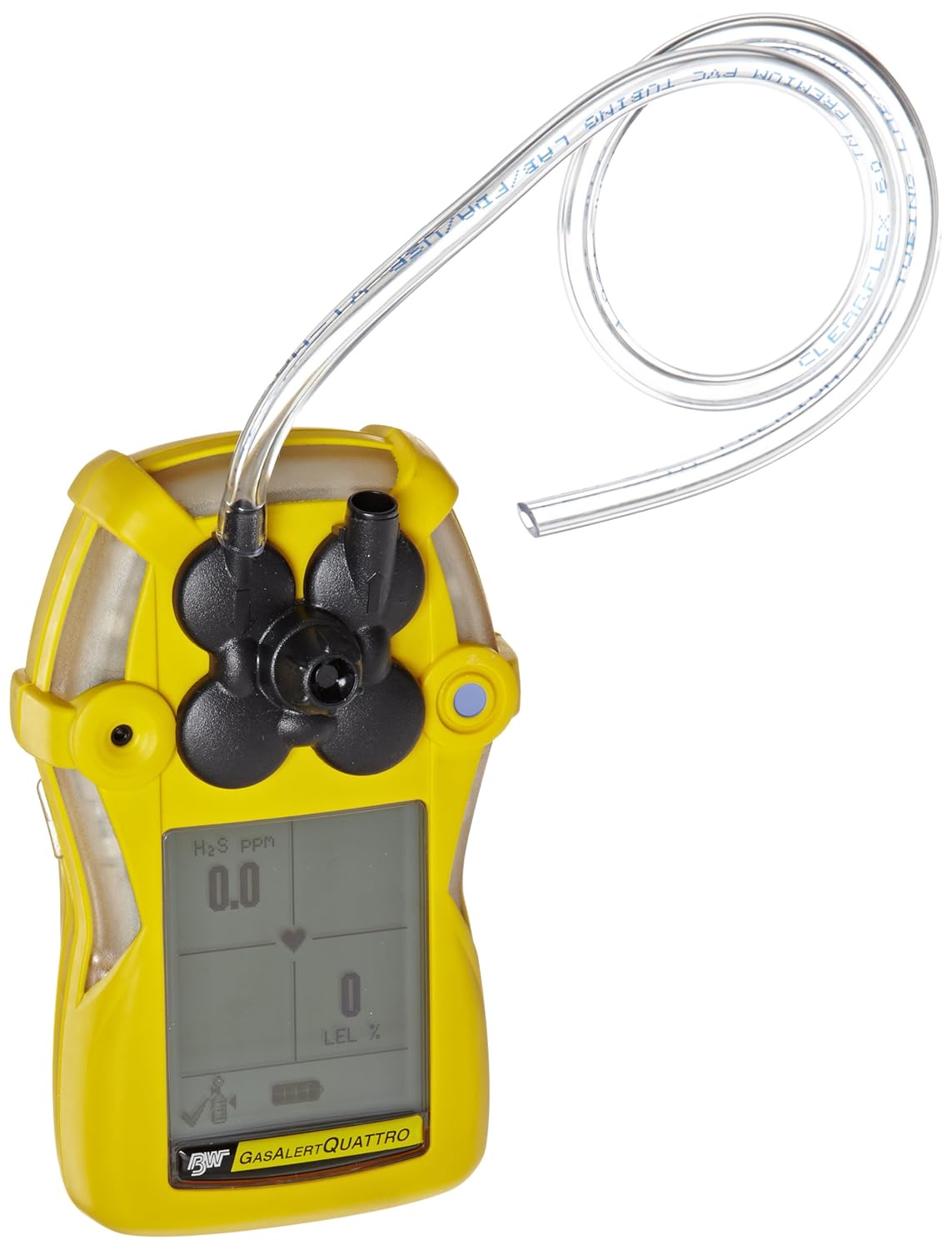 BW Technologies QT-0WH0-A-Y-NA GasAlertQuattro 2-Gas Detector with ...