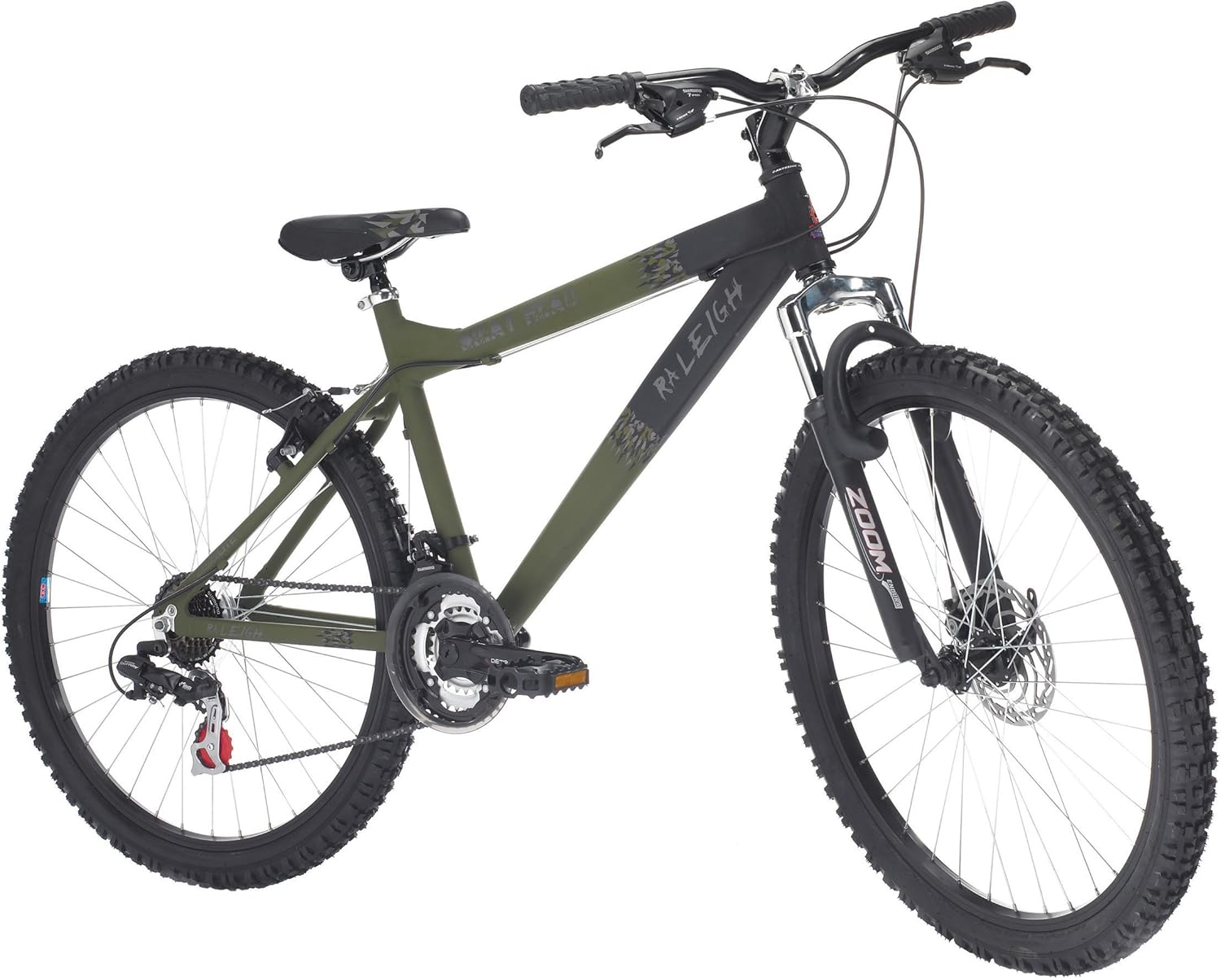 Raleigh 26" Meathead Jump style bike with front disc 17" frame : Amazon ...