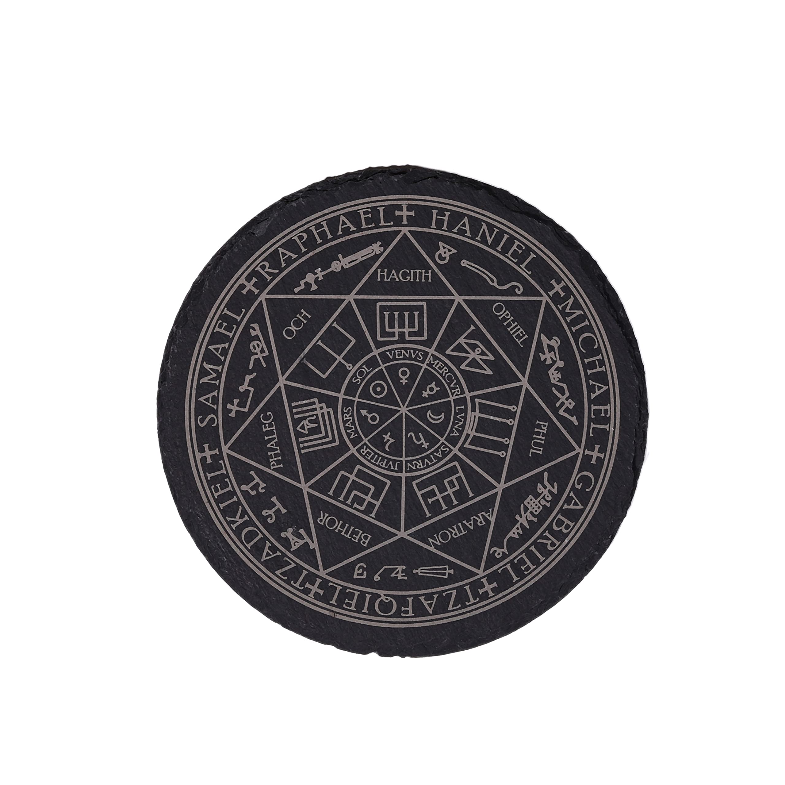 Buy Archangels Altar Tile, Magic Sigil, Enochian Seal of The 7 ...