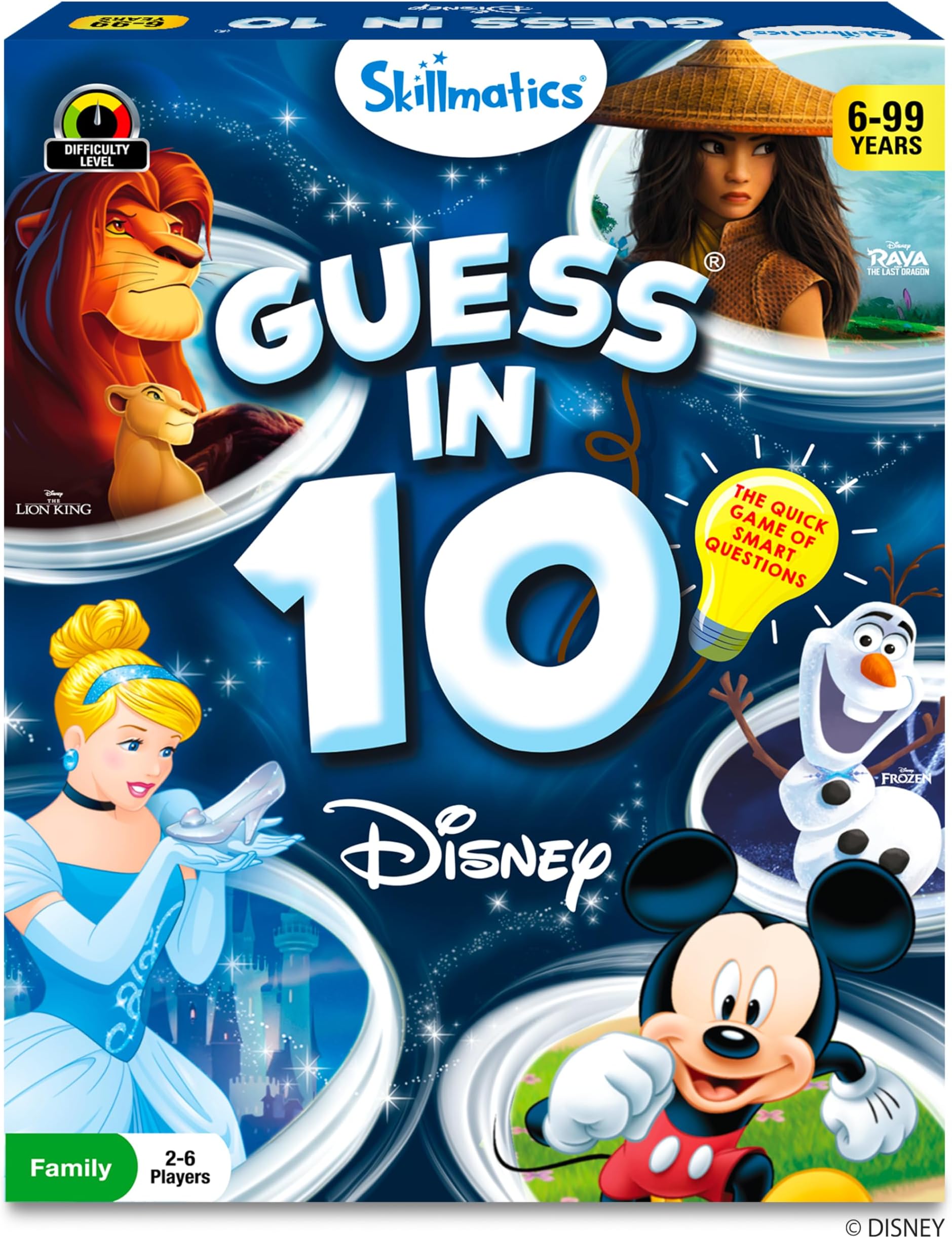 Skillmatics Disney Card Game - Guess in 10, Gifts for Ages 6 and Up ...
